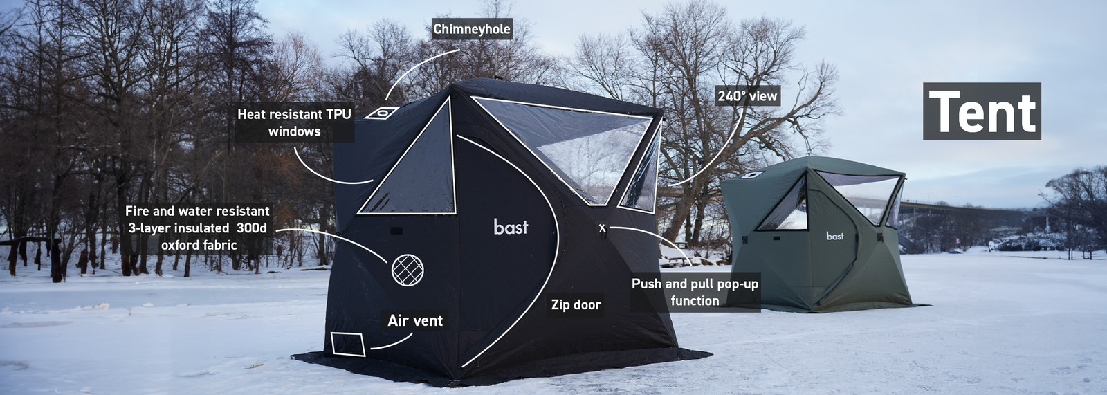 bast sauna | Bastutält